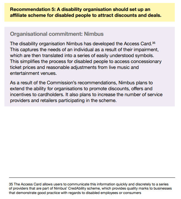 Nimbus Disability – Access Card and Affiliate scheme for the Disabled ...